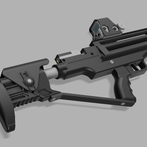 👽 Artemis Snowpeak SPA PP750 Bullpup Stock MkII・ STL File for 3D ...