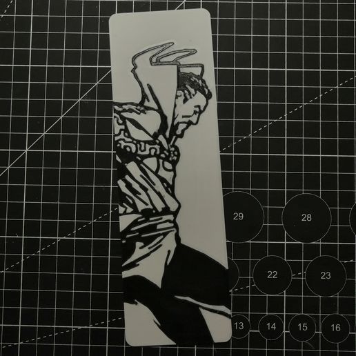 🔖 Bookmark Doctor Strange・Free 3D File for 3D printing・Cults