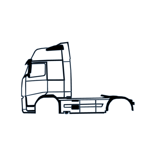 volvo cab dimensions
