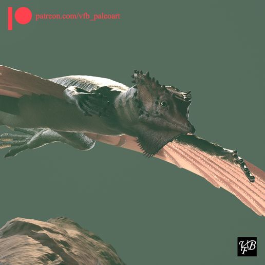 🦎 Weigeltisaurus jaekeli・ 3D File for 3D printing・Cults