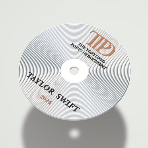 STL file TTPD - TS - MiniVinylRecord 💾 ・Model to download and 3D print ...