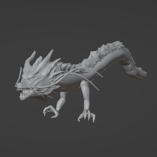 OBJ file Dragon 🐉 ・3D printer model to download・Cults