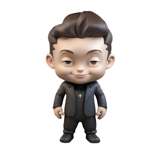 STL file Elon musk chibi ⭐ ・Design to download and 3D print・Cults