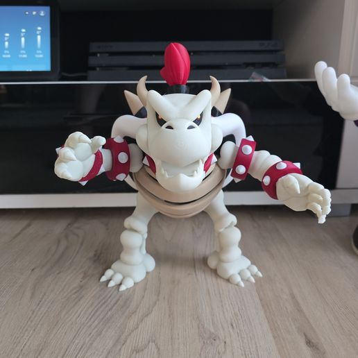 3D printed Dry Bowser・Cults