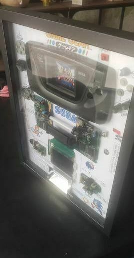 Archivo 3D Plantilla para poder enmarcar Game Gear ⚙️ ・Idea de ...