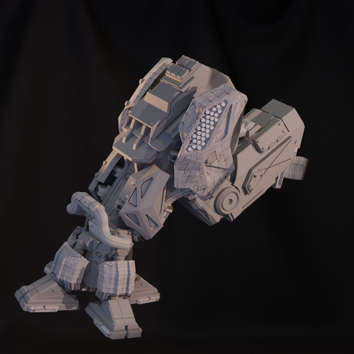 🕷️ Inyathi Spider Tank・ STL File for ・Cults