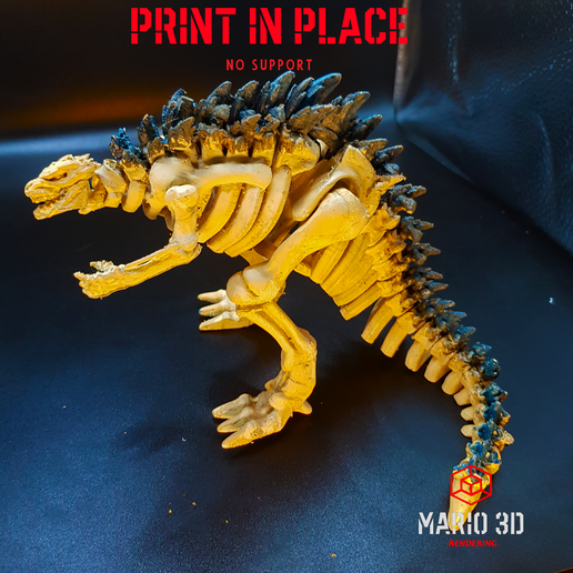 STL file godzilla_2014_skeleton_printn_in_place 💀 ・3D print design to ...