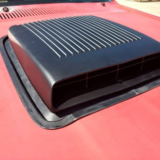 🐎 rescaled shaker hood 6 inch・ STL File for 3D printing・Cults