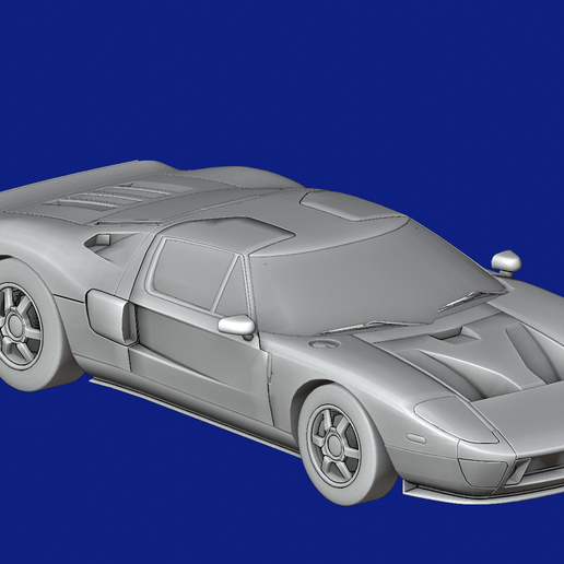 🚙 2006 Ford GT Vehicle 3D Model For Print - STL File - 3D Printing Car ...