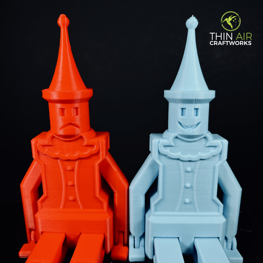 Download STL file Art the Articulating Shelf Elf (Print in Place, No ...