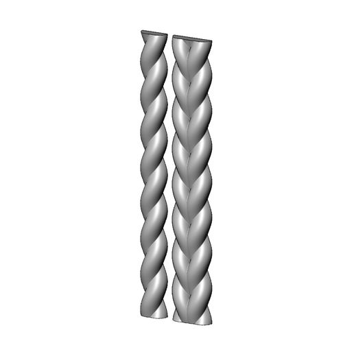 🪵 Rope and braids pattern relief 3D print model・ STL File for ・Cults