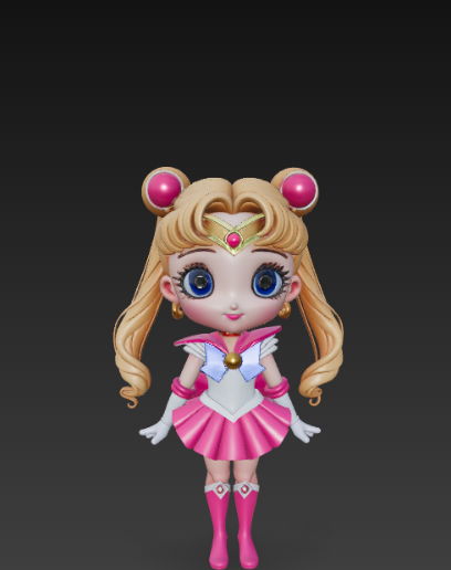 🌙 Sailor Moon・ STL File for 3D printing・Cults