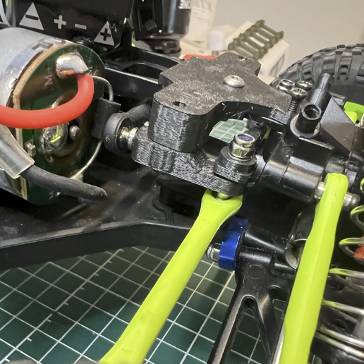 Free STL file Wltoys 12428 bellcrank steering 🚁 (3MF)・3D printing ...