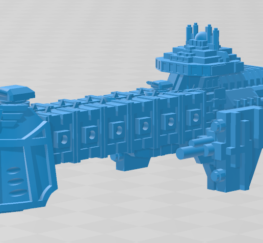 Free STL file Devastator Pattern Strike Cruiser 👽 ・3D print design to ...