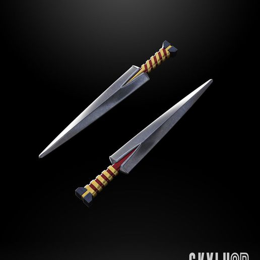 🗡️ Dagger of Mortis figure custom part 3D model・ STL File for 3D ...