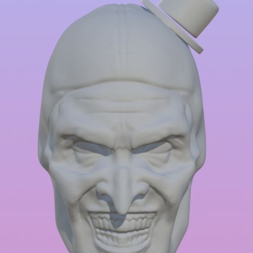 STL file Art the clown headsculpt 🎨 ・3D printer design to download・Cults