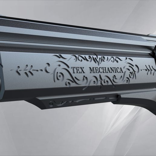 Destiny 2 - Laconic exotic hand cannon・ 3D File for 3D printing and CNC ...