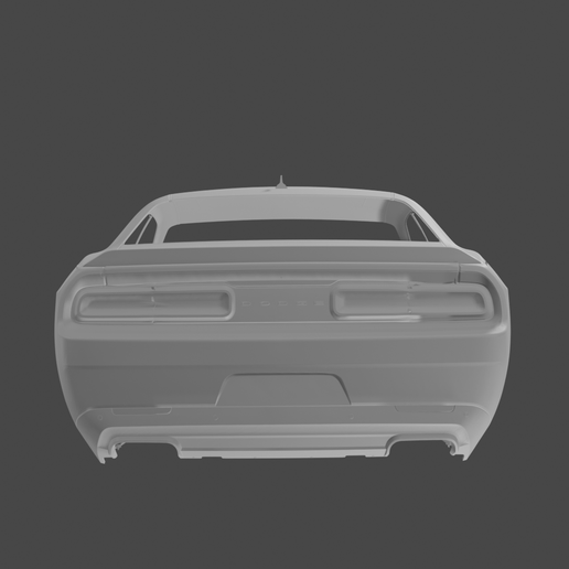 🐚 2015 Dodge Challenger Hellcat RC Body Shell (1:10 Scale)・ STL File ...