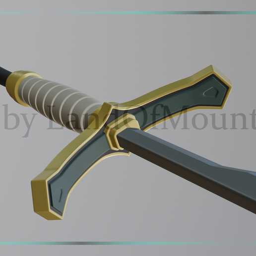 🗡️ Clair Obscur: Expedition 33 | Gustave's Sword and Pistol・ STL File ...