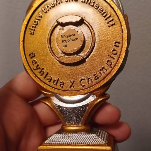 Archivo STL Beyblade X trophy mounting ratchet 🏆 ・Modelo para descargar ...