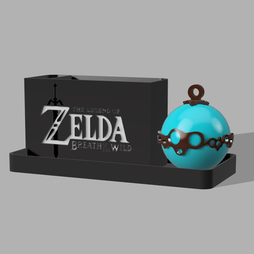 Fichier STL Organisateur Zelda + Pompe de stockage de cartouches Switch 🏢 ・Objet imprimable en ...