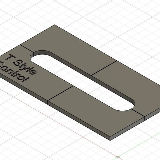 🎛️ TL Style Control Cavity Router Template・Free STL File for ・Cults