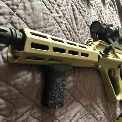 🔫 GHK Aug MLok Rails - 14"/16"/19"/20"・ STL File for 3D printing・Cults