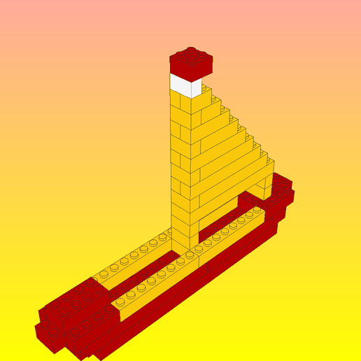 lego impossible triangle instructions