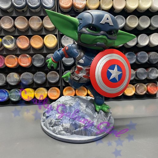 🧢 Grogu Cap - Avengers・ 3D File for 3D printing・Cults