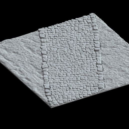 🏗️ Ground Plates - Cobberstones / Pavements / Roads / Town・ 3D File for ...