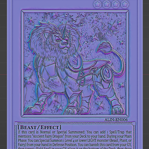 🧚 Regulus the Fairy Beast - yu-gi-oh!・Free STL File for 3D printing・Cults