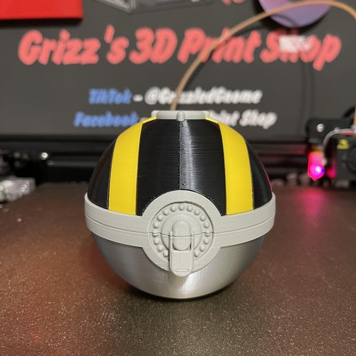 🐉 Ancient Ultra Pokeball (Pokemon Legends: Arceus) Easy Print ...