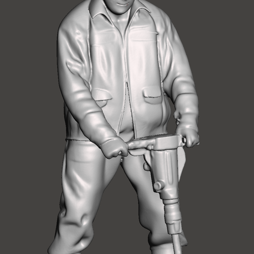 👴 Old Miner 2・ STL File for 3D printing・Cults