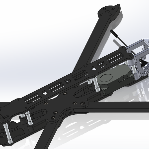 STL file IFlight XL10 v7: Трималка horizontal + vertical 🛸 ・3D ...