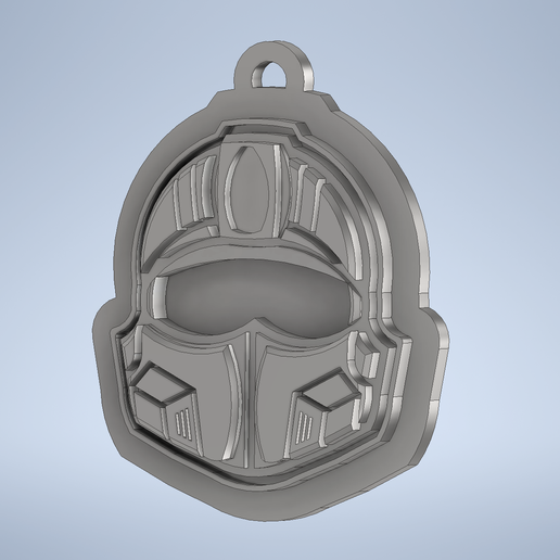 Free OBJ file Helldivers II 3" Keychain 🗝️ ・Design to download and 3D ...