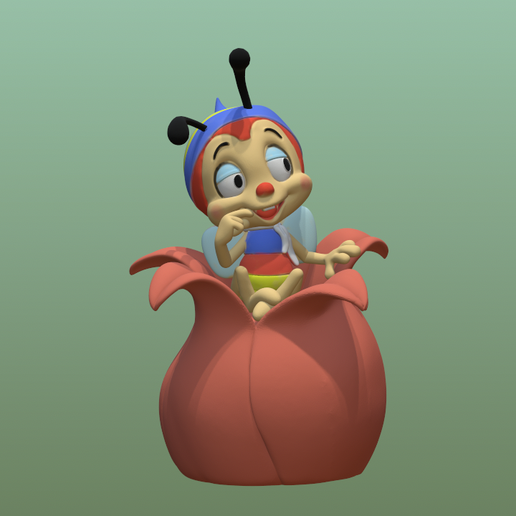 🎨 Jose Miel la Abeja (Fan art)・ STL File for 3D printing・Cults