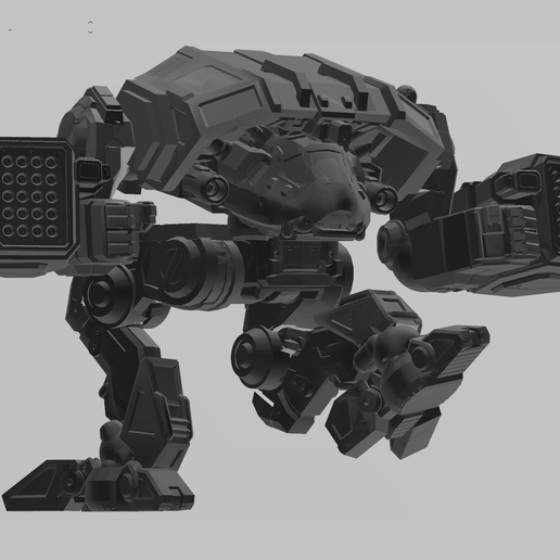 🐍 American Mecha Snake Cat- new poses・Free 3D File for 3D printing・Cults