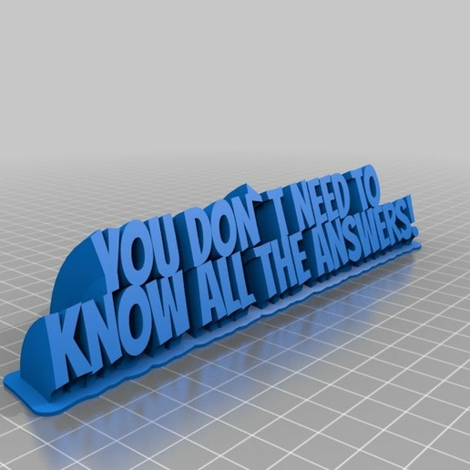 Free STL file My Customized Sweeping 2-line name plate 🏢 ・3D printable ...