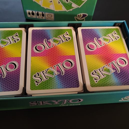 STL file Skyjo - Card Holder Box - Support Card Rangement 📦 ・3D print ...