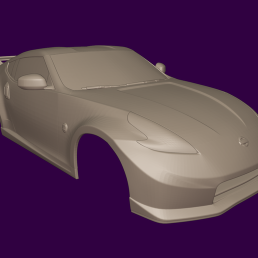 🚗 RC BODY 2009 370Z FAIRLADY NISSAN・ STL File for 3D printing・Cults