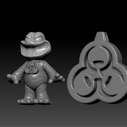 🧸 Icky Licky: Nightmare Critters Action Figure for 3D Printing・ OBJ ...