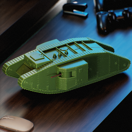 🪖 Tank Mark 1 - British tank mark 1 - Tiger, Panther, Churchill・ STL ...