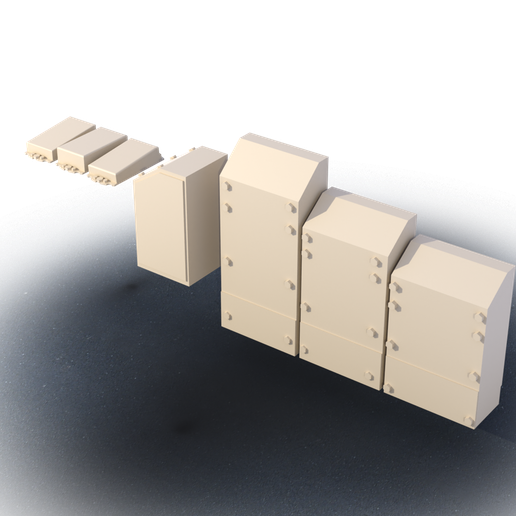 🪖 ERA Kontakt-1 and Relict・ STL File for ・Cults