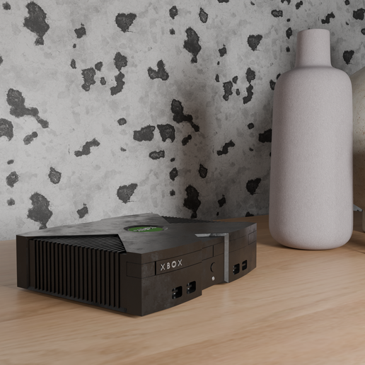 🎮 Retro Xbox Original Console 2001・ STL File for 3D printing・Cults