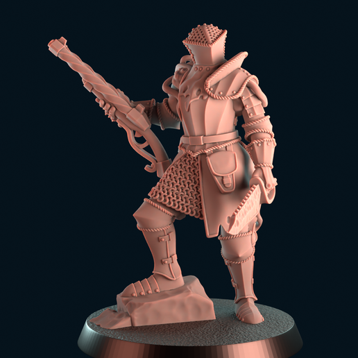 🎲 The Hollow War - Mantis Knight・ 3D File for 3D printing・Cults