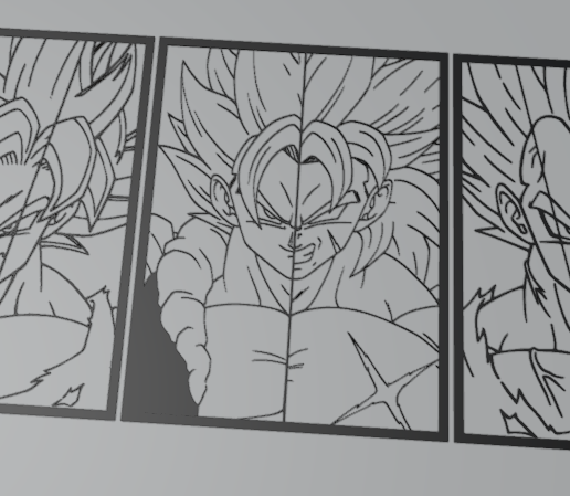 goku and broly coloring pages