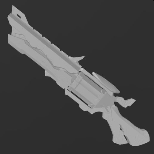 STL file Chasca - Elemental Skill Weapon - Genshin Impact Cosplay 🔫 ...