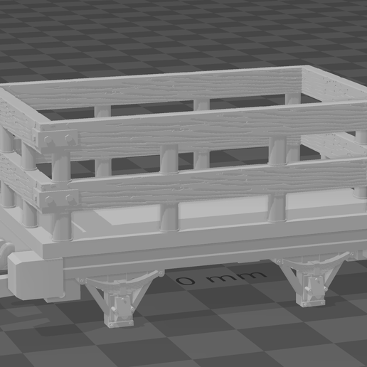 ⬆️ HO/OO TTTE CG Scaled Up Slate Car V2 Hook & Loop・ STL File for 3D ...