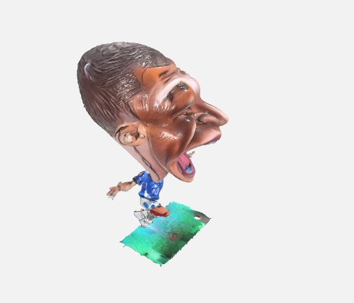 🏈 Kylian Mbappé - Animated Figure・ OBJ File for 3D printing・Cults