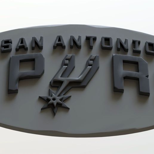 🗝️ NBA san antonio spurs keychain Badge Printable and Renderable・ 3D ...